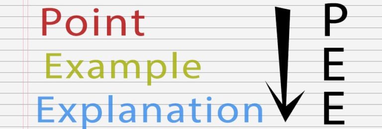 Using Point Example Explanation - Develop Your Essay Writing Skills
